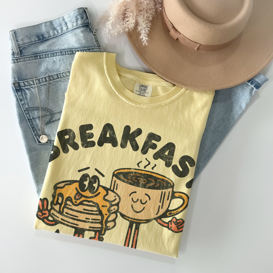 Breakfast Buddies Tshirt, Pancake Shirt, Breakfast Lover, Brunch Shirt ...