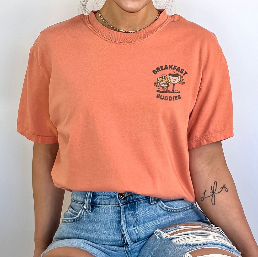 Breakfast Buddies Tshirt, Pancake Shirt, Breakfast Lover, Brunch Shirt ...