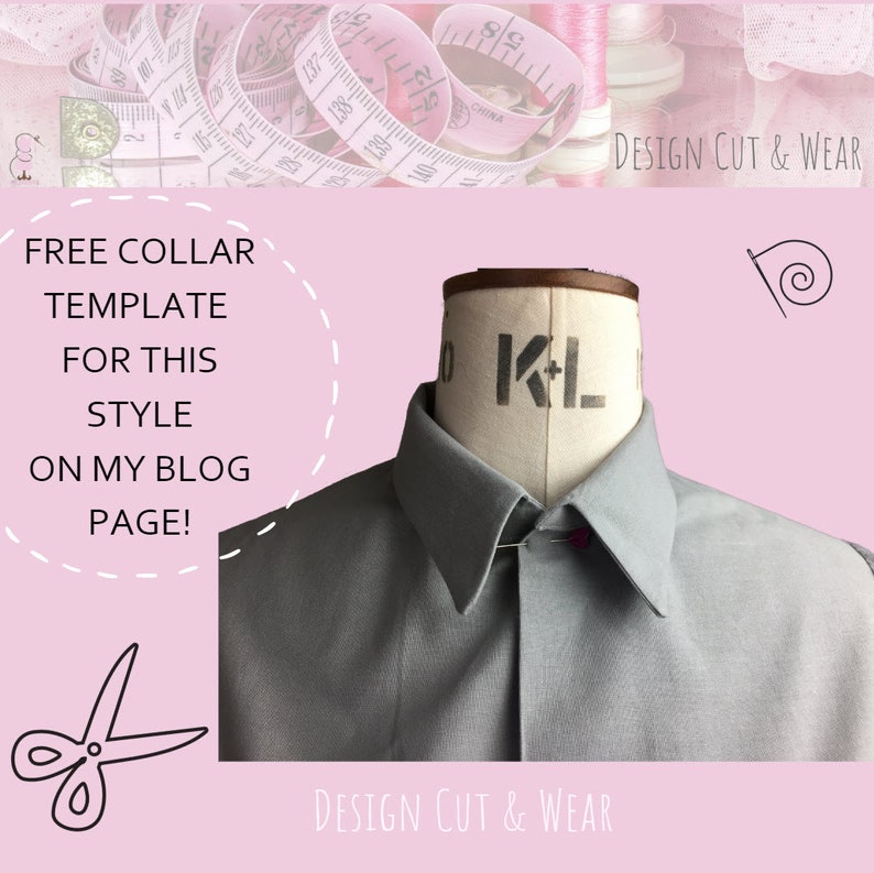 Straight Top Shirt or Jacket Block With Casual Sleeve - Etsy UK