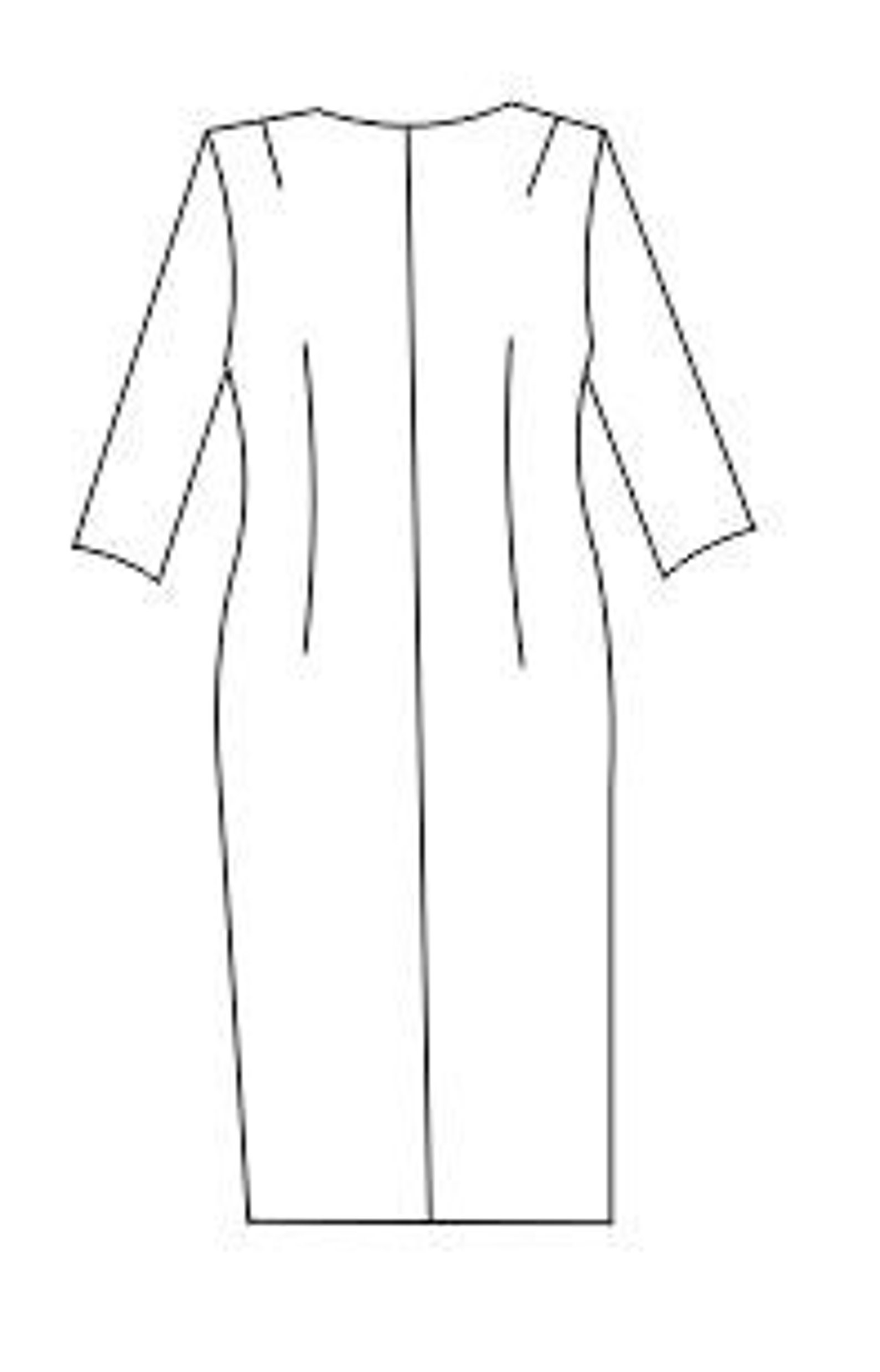 Fashion Pattern Block SHIFT DRESS BLOCK Sizes 6 to 18 Sloper | Etsy UK