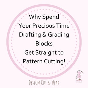 Basic Bra Pattern Block (sloper) - Larger- Cup Size E, F & G (UK ...