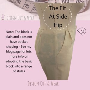 The Plus Size Ladies Trouser Block - UK Size 16 to 30 - US Size 12 to ...