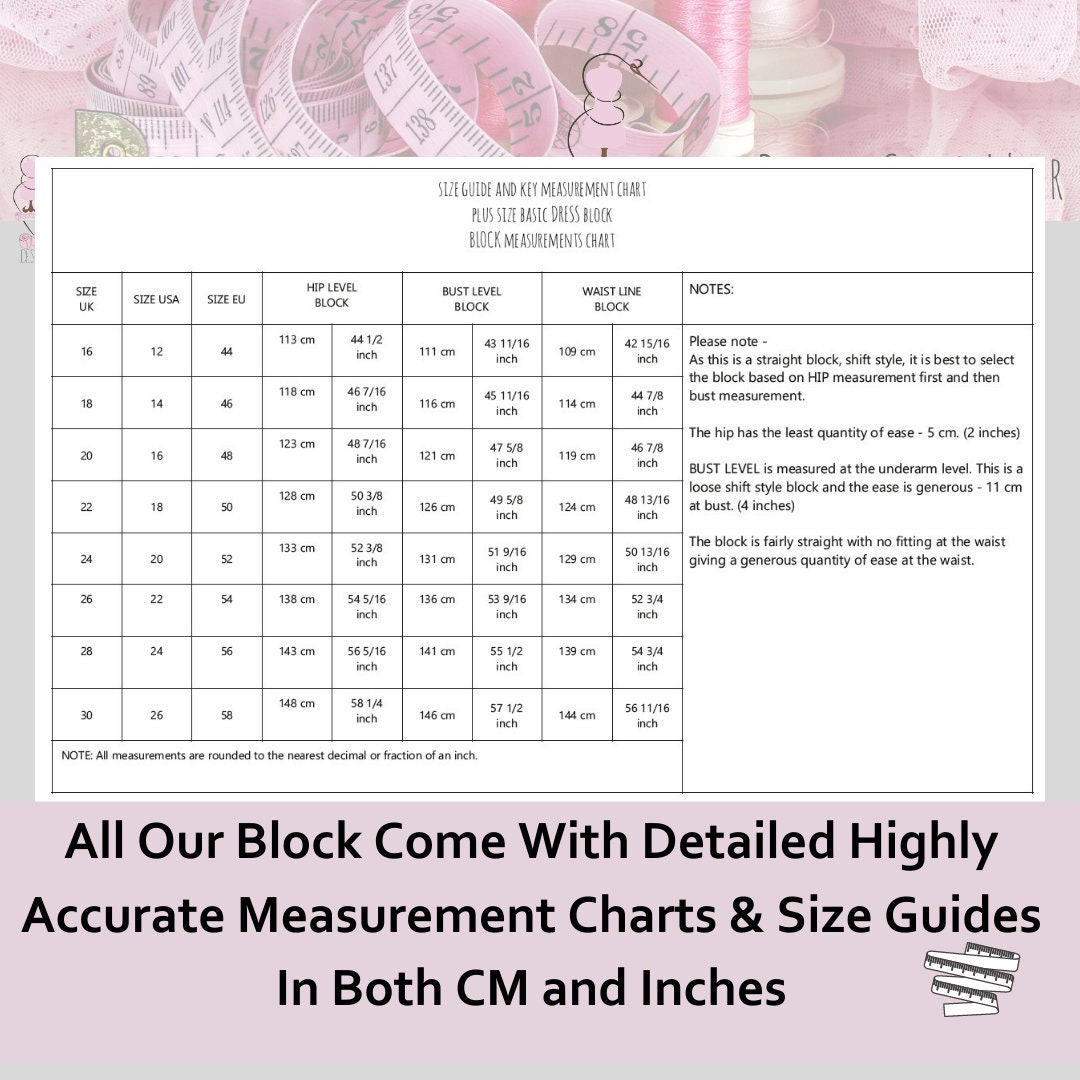 Plus Size Knitted Dress Block UK Size 16 to 30 US Size 12 to - Etsy UK