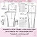 The Plus Size Ladies Trouser Block - UK Size 16 to 30 - US Size 12 to ...