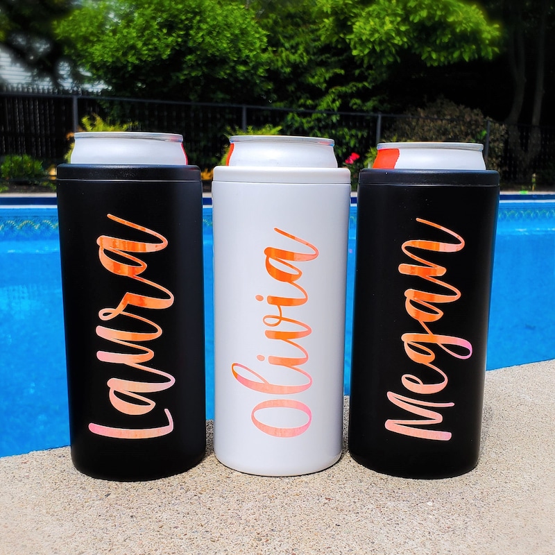 Pink Tall Can Koozies - Etsy
