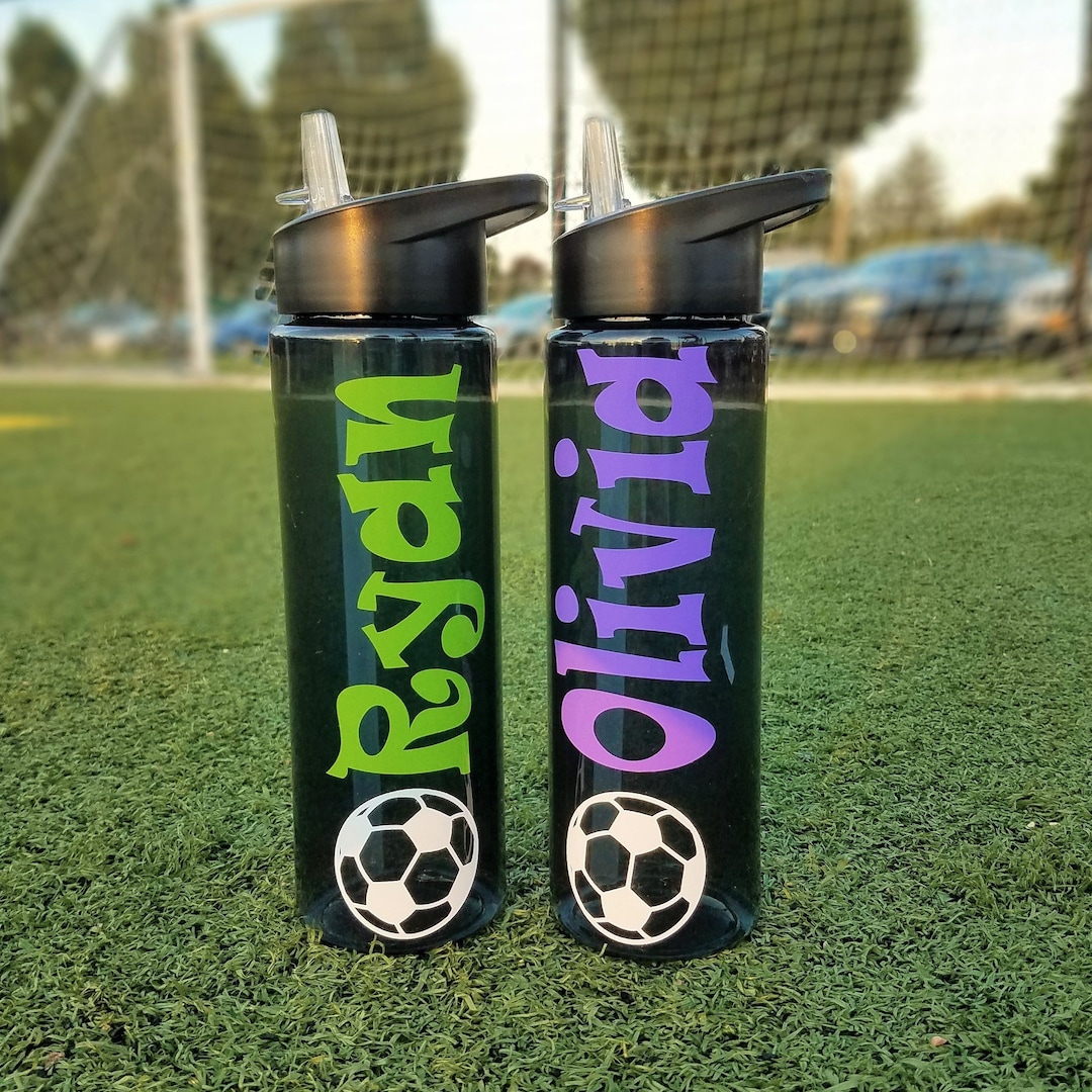 Soccer Water Bottle Kids Water Bottle Personalized Kid Christmas Gift ...