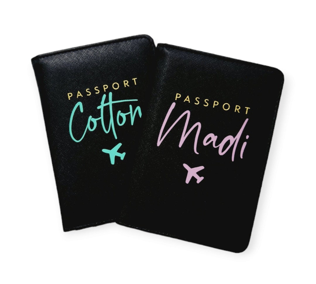 Passport Holder Passport Cover Personalized Gift Travel Gifts Girls ...