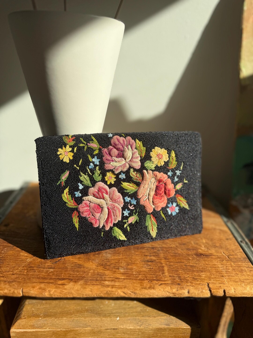 Vintage Made in France for Cecile Hamilton Bermuda Beaded Clutch - Etsy