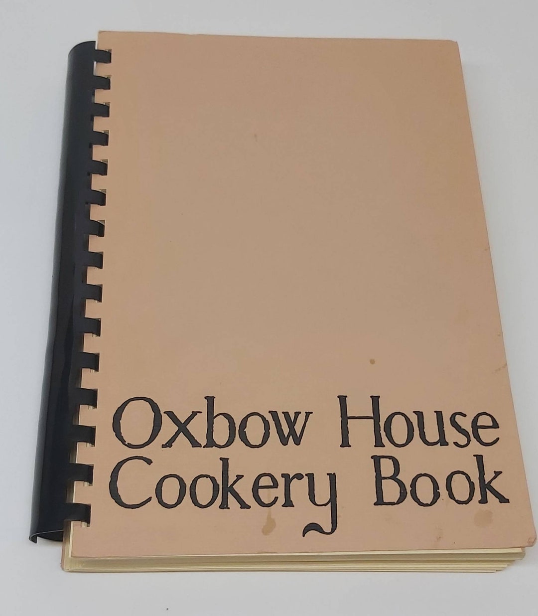Oxbow House Cookery Book 1977 Vintage Cookbook Illustrated Handwritten ...