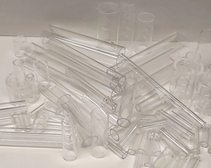 Mixed Lot (75pc) Plexiglass Acrylic Rod Dowel Peg Stick Length 1" to 5 ...