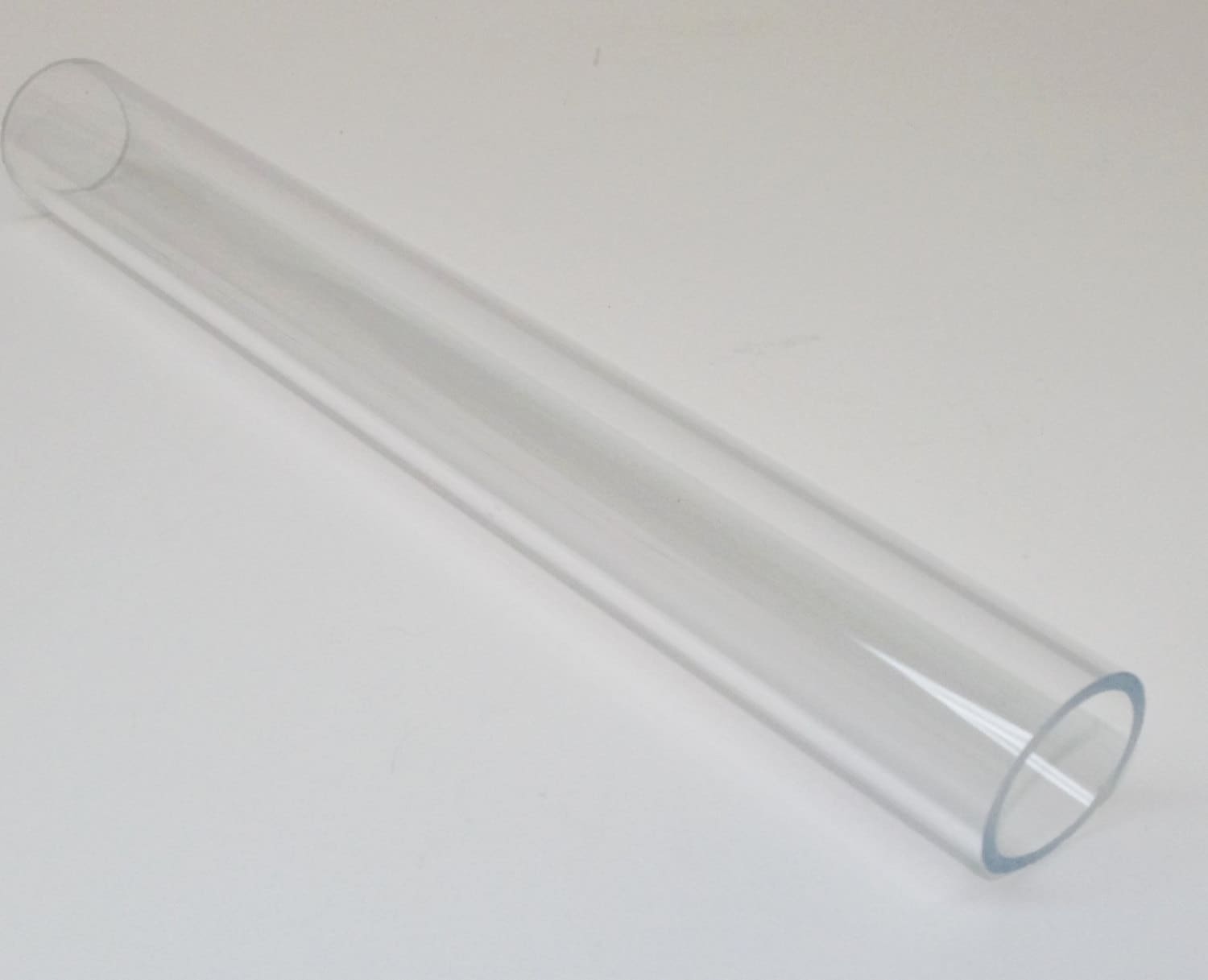 Clear Acrylic Plastic Extruded Plexiglass Tube Lucite 1.5" X 1.25" .125 ...