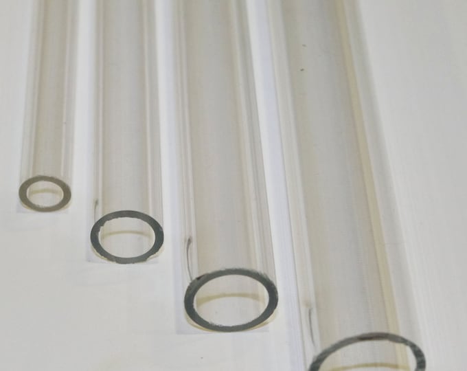 12 Pc 6 Length Clear Acrylic Plastic Plexiglass Tube - Etsy