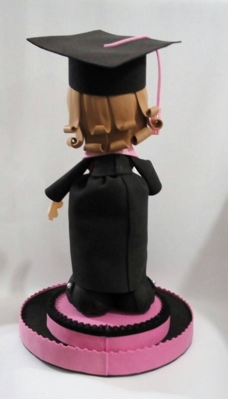 Graduation Centerpiece,end of Course Students,handmade Dolls,graduation ...