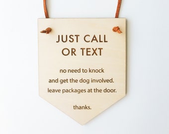 Call or Text Sign - Etsy