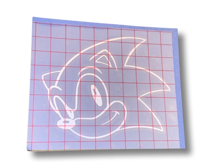 Sonic the Hedgehog Head Logo Vinyl Sticker - Etsy
