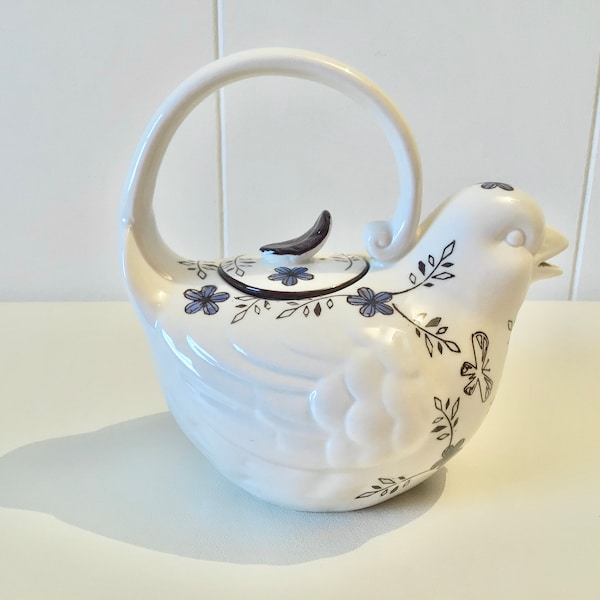 Bird Teapot - Etsy