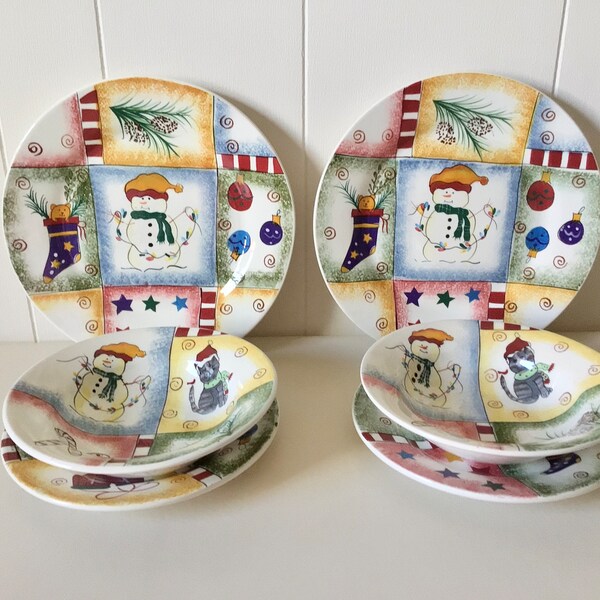 Christmas Dinnerware - Etsy