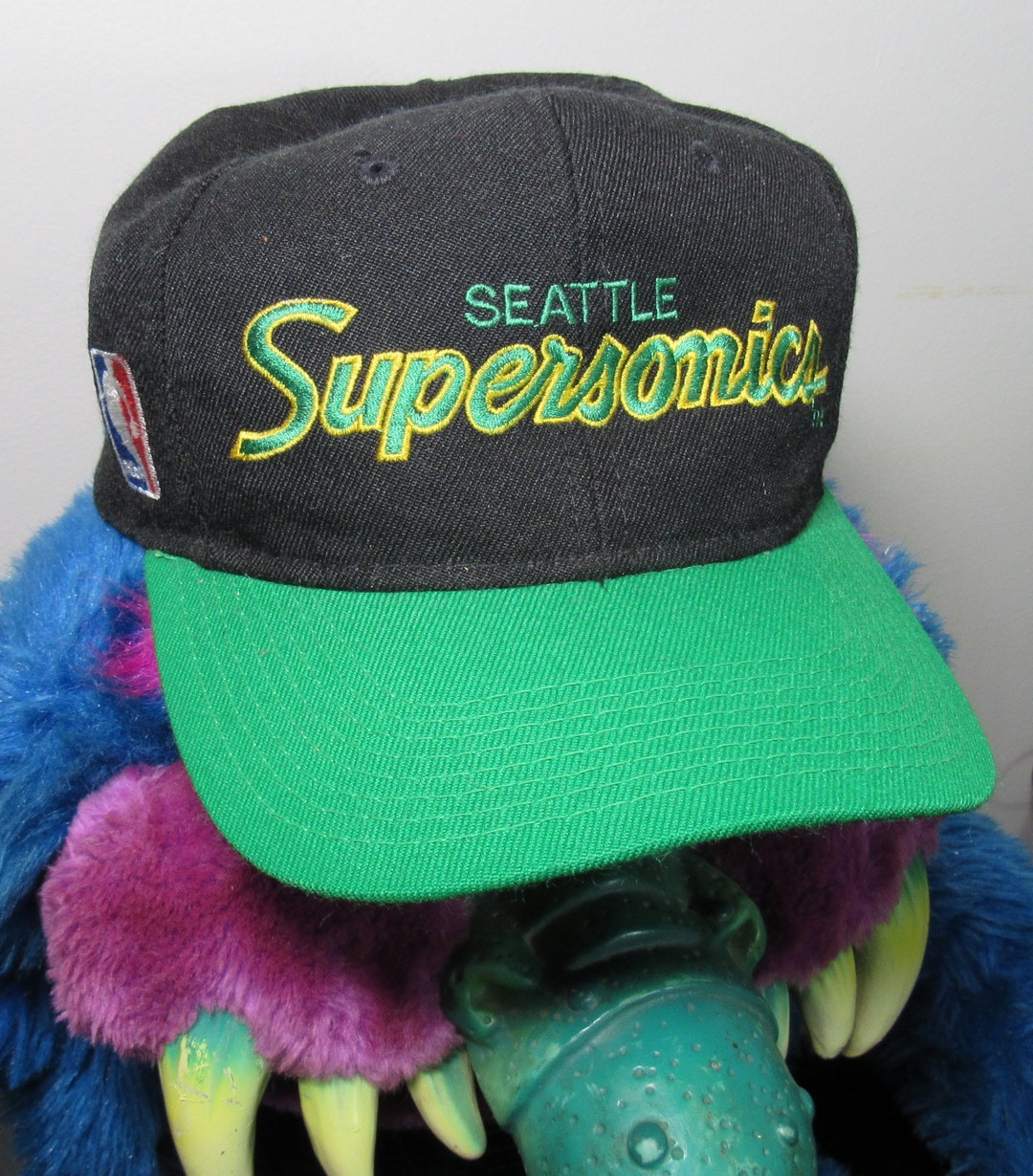 Vintage 90's Seattle Supersonics Sports Specialties Script Rare ...