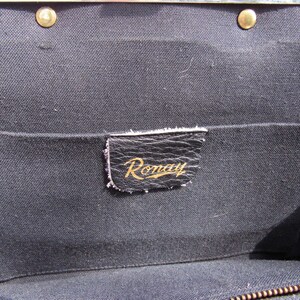 Vintage 60's Ronay Leopard Animal Print Faux Fur Top Handle Handbag ...