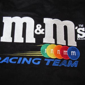 Vintage Nascar 2000 JH Design M&m's Racing Team Ken Schrader Jacket ...