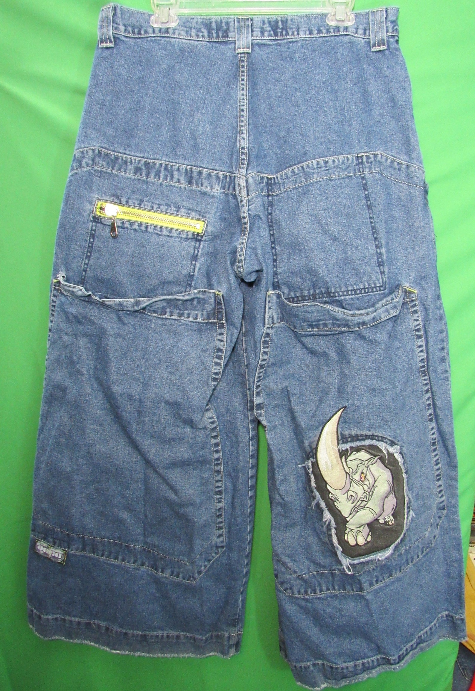 Vintage 90's JNCO Jeans Wide Leg Super Rare Endangered Species ...