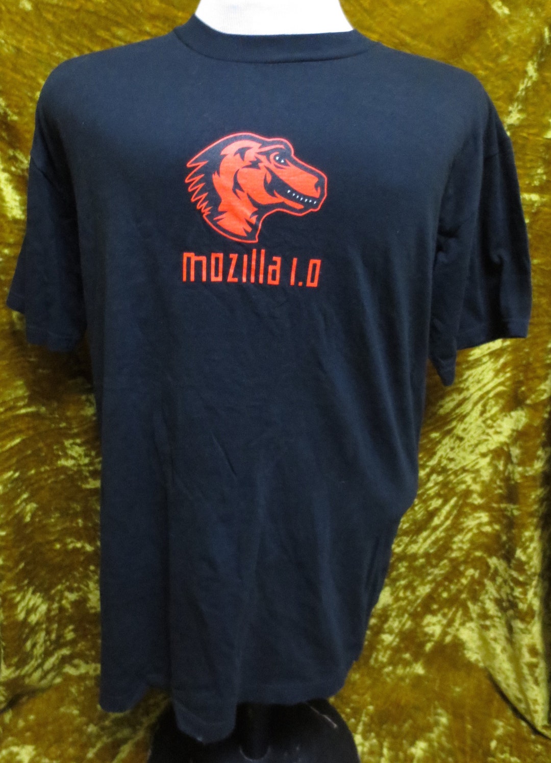 Vintage Y2K 2002 Mozilla 1.0 Web Browser T-shirt Size Large Pre Firefox ...