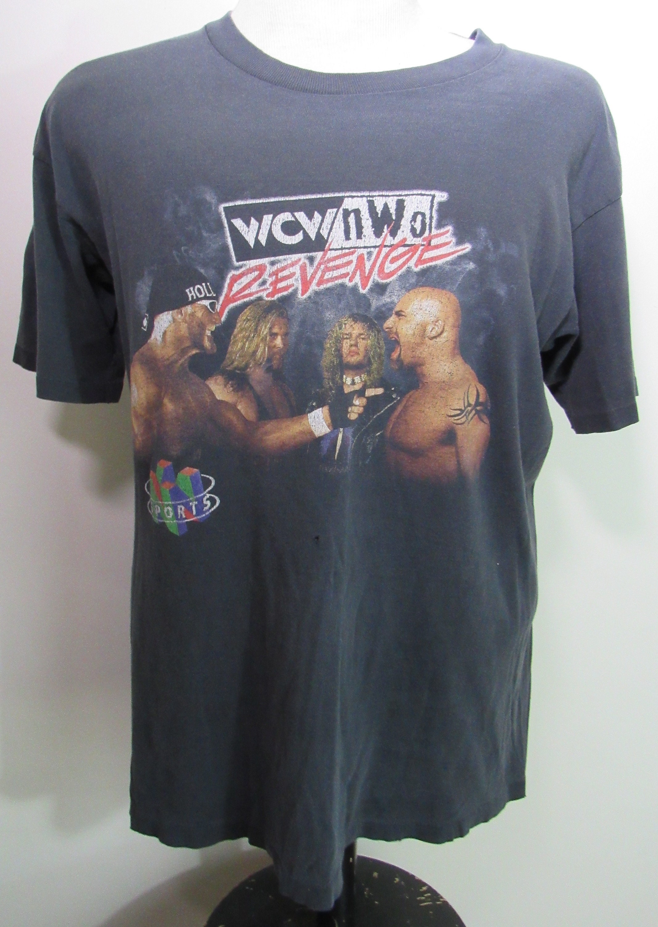 Wcw Nwo T Shirt Front And Back