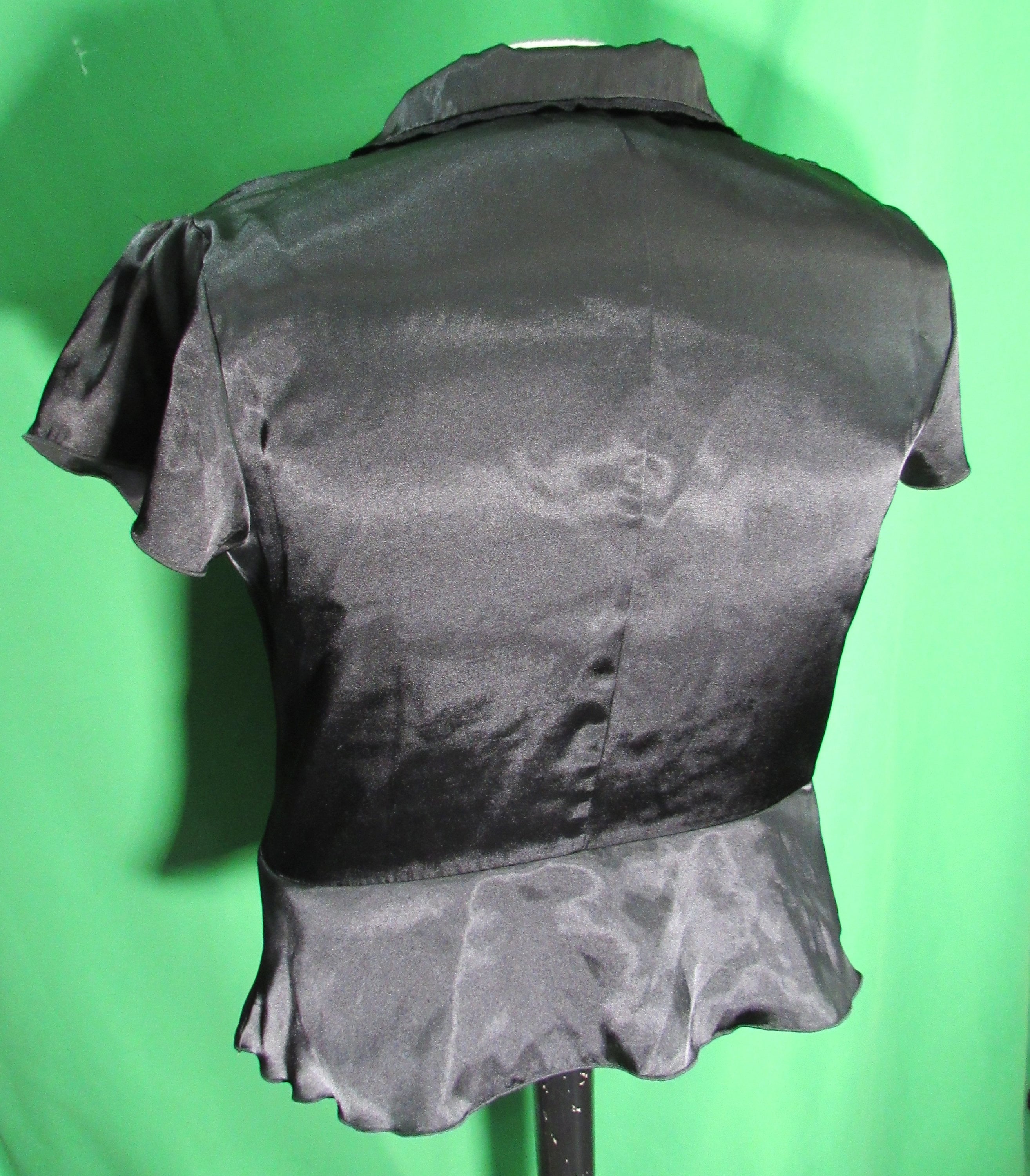 Vintage 90's / Y2K Morbid Threads Goth Hot Topic Black Satan Top ...
