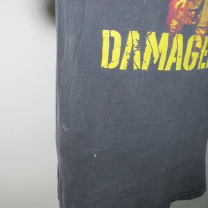 Vintage Y2K Damageplan Damage Plan Dimebag Darrell Supergroup Metal T ...