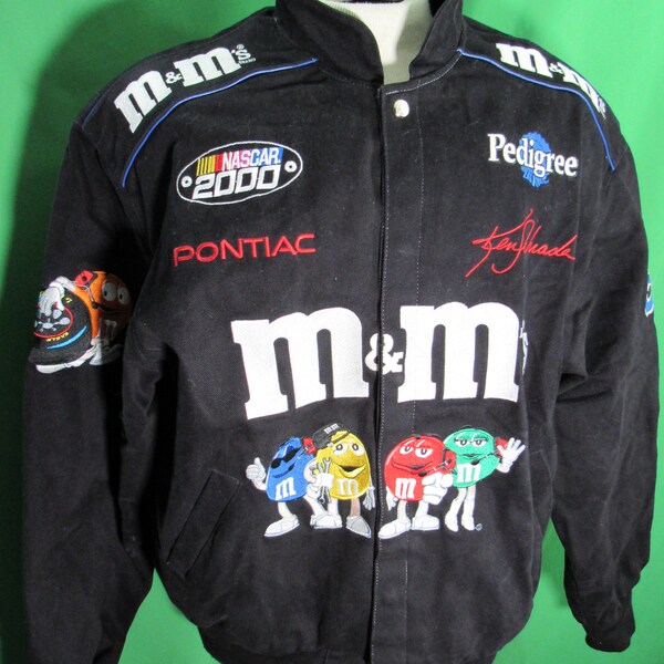 Vintage M&m Nascar Jacket - Etsy