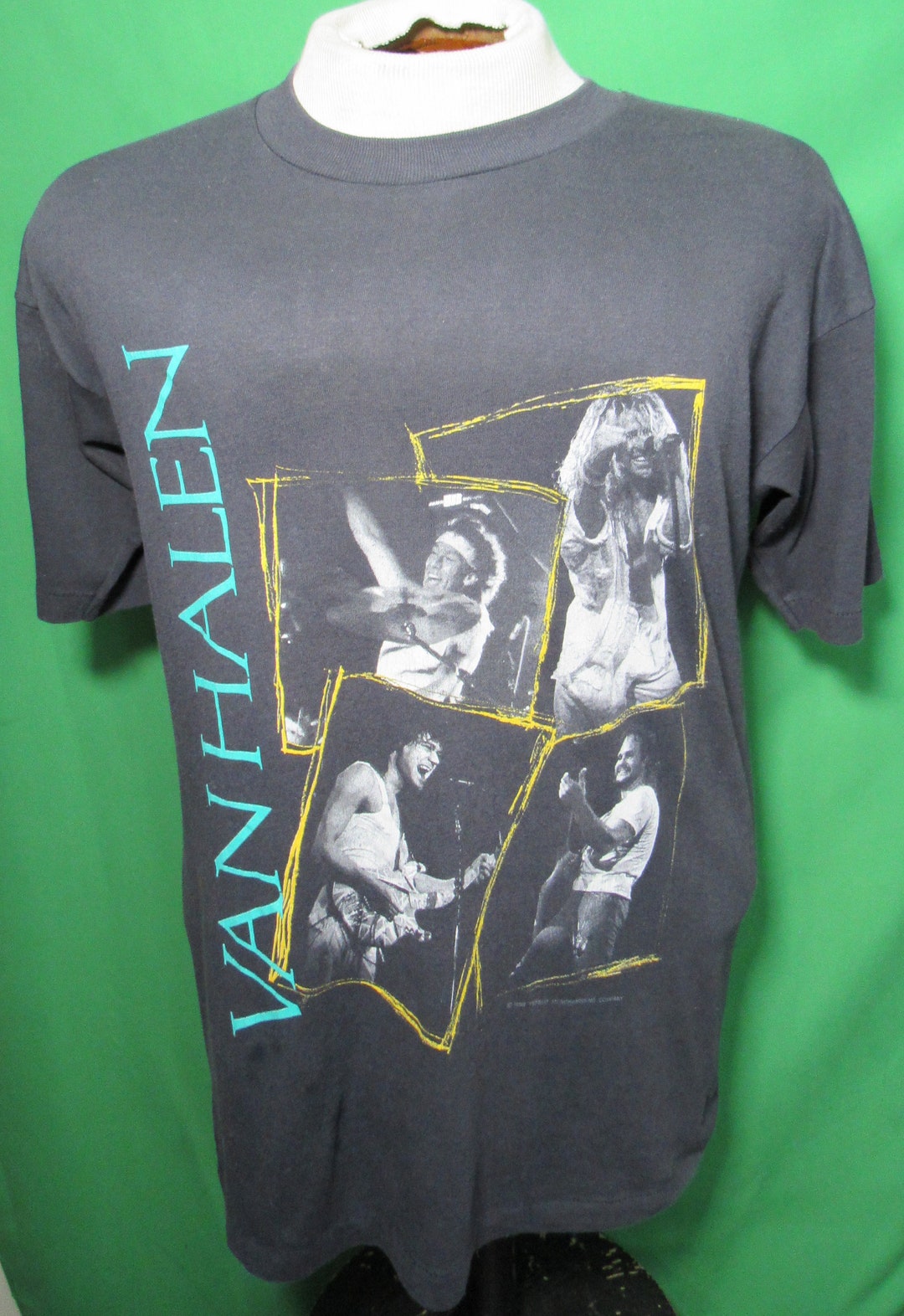 Vintage 80's 1988 Van Halen OU812 Tour Band T-shirt Size XL - Etsy