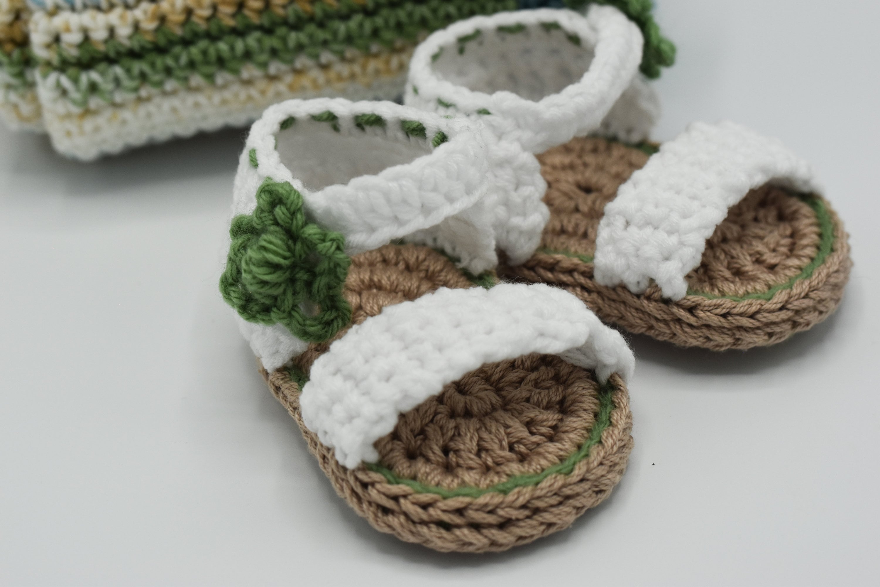Crocheted Baby Sandals Pattern - Etsy