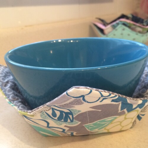 Easy Microwave Quilted Bowl Cozy Pattern Sew Your Own - Etsy