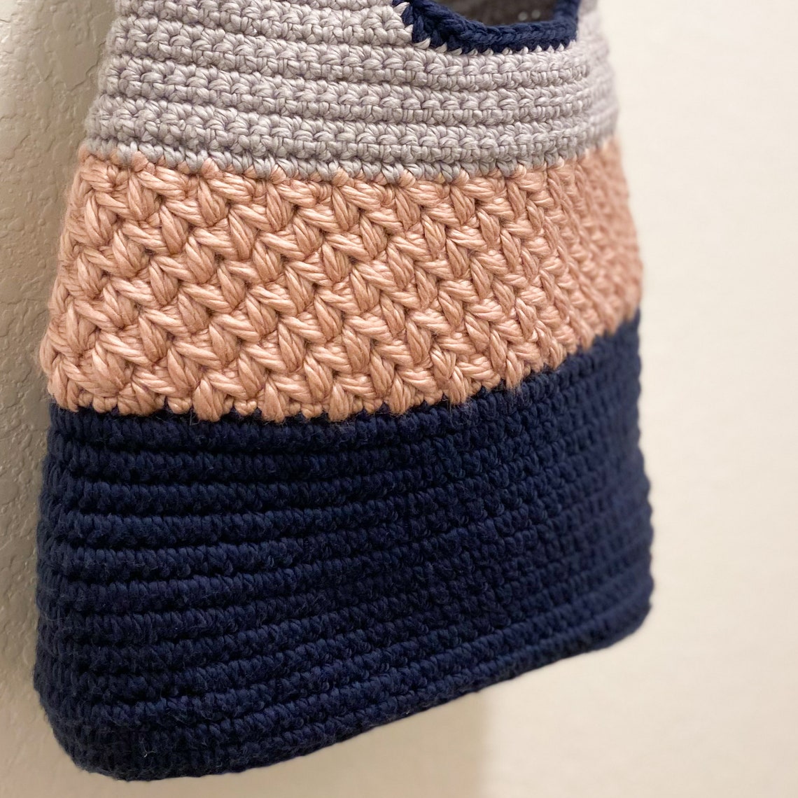 Crocheted Chevron Bag Pattern - Etsy