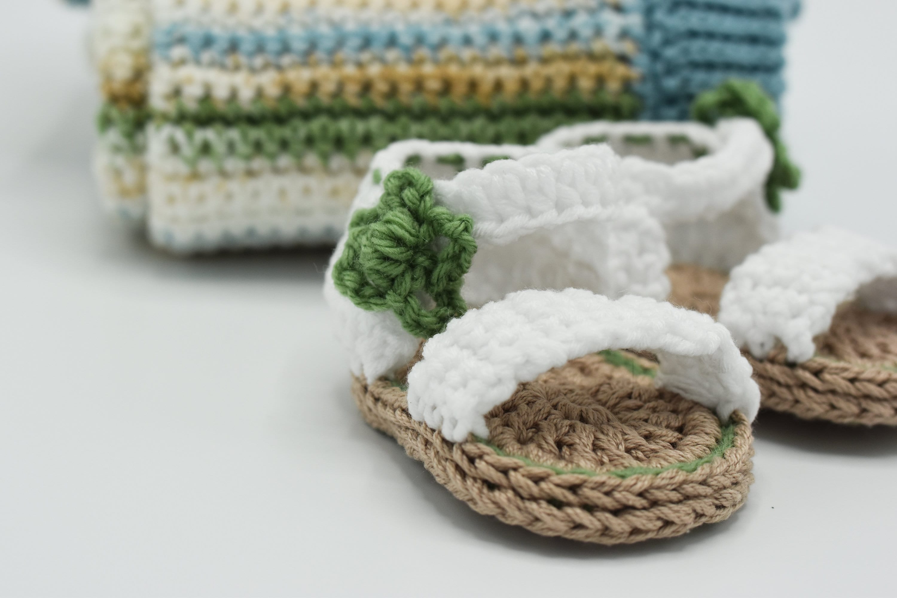 Crocheted Baby Sandals Pattern - Etsy