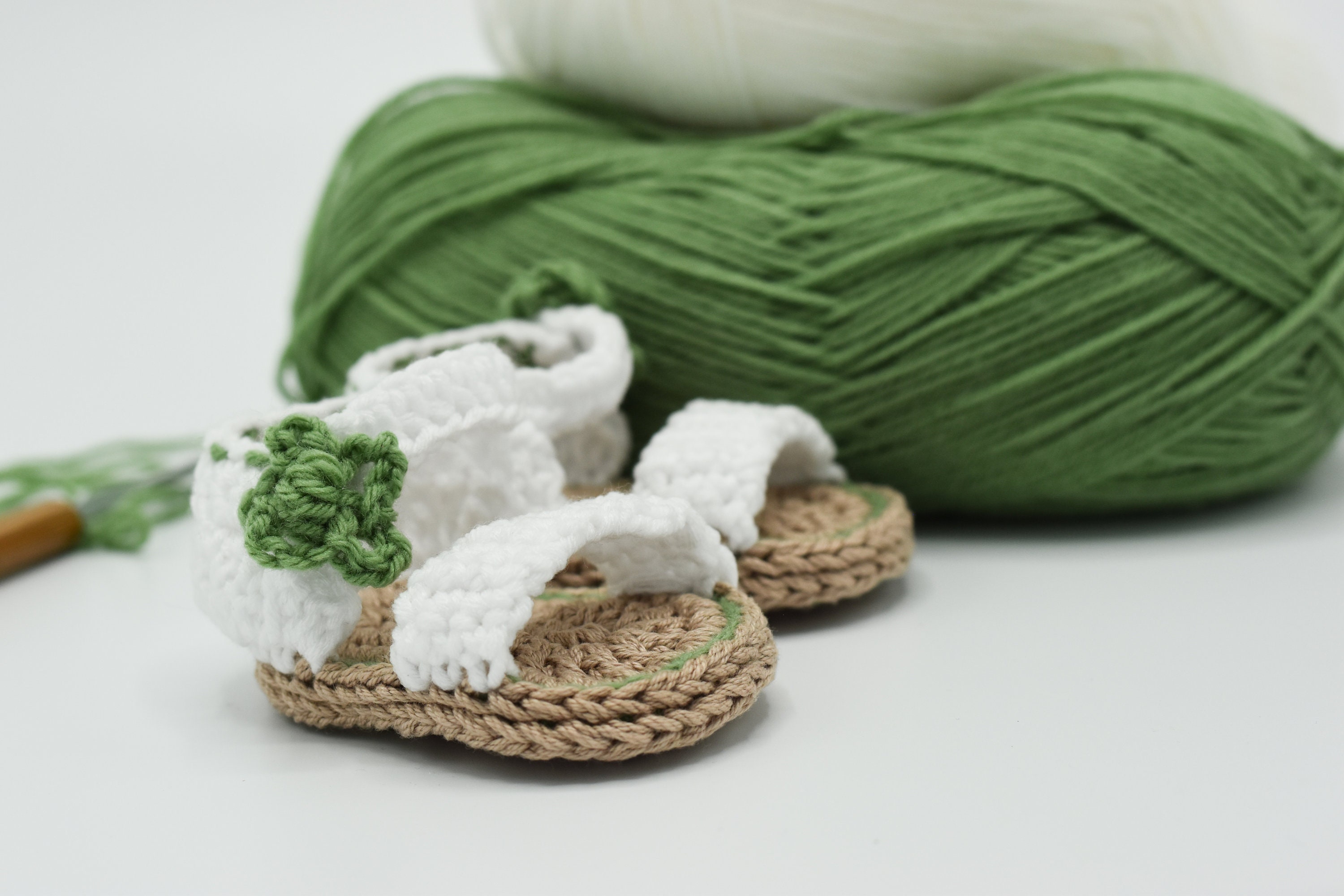 Crocheted Baby Sandals Pattern - Etsy