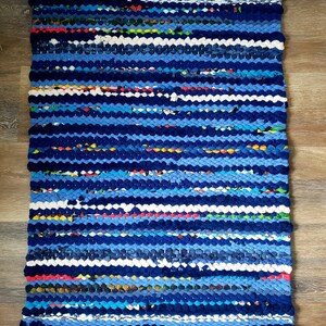 Large Colorful Handmade Rug - Etsy