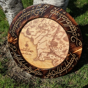 Lord of the Rings Elvish Frame (the Ring of Power J.R.R. Tolkien) - Etsy