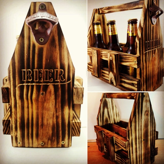 Wooden 6 Pack Holder/Beer Caddy Personalized | Etsy Wooden 6 Pack Holder/Beer Caddy Personalized | Etsy