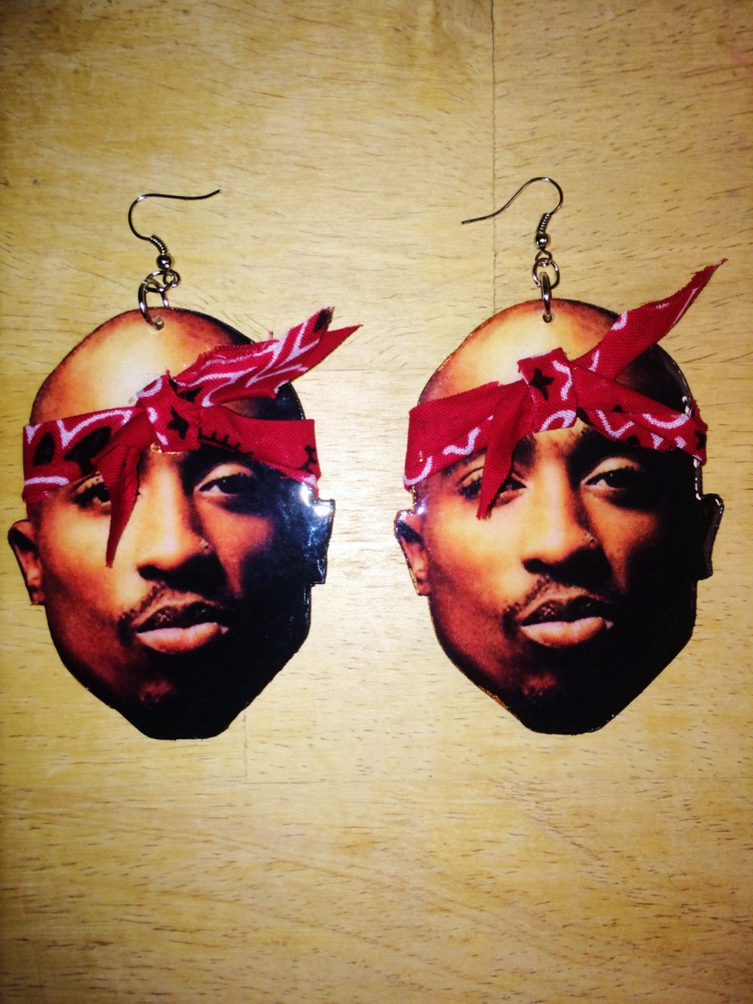Tupac 3D Earrings - Etsy