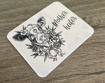 Red Brahman Heifer Sticker Pack - Etsy