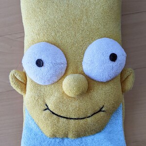 Bart Simpson Hand Puppet Washcloth Bath the Simpsons Vintage 1998 Rare ...