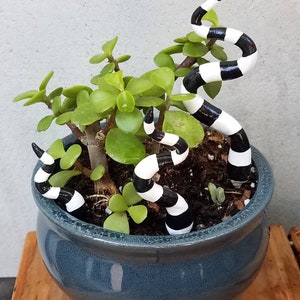 Beetlejuice Sandworm Tails SET 0F 3 Stakes Plant - Etsy