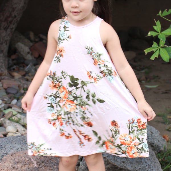 Girls a Line Dress - Etsy