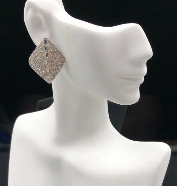 Fake diamond earrings - Gem