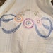 1950s Bedspread, Vintage Embroidered Bedspread, Textured Muslin ...