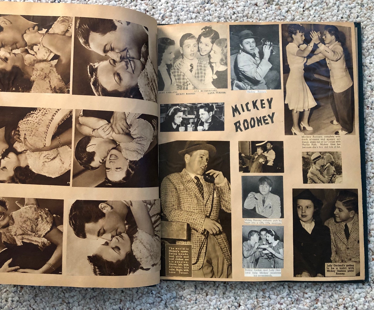 1940s Celebrity Scrapbook Movie Star Scrapbook Movie Stars - Etsy