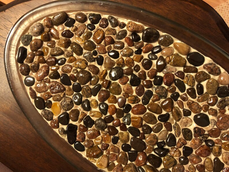 Lake Superior Stone Trivet Great Lakes Stones Natural Stone | Etsy