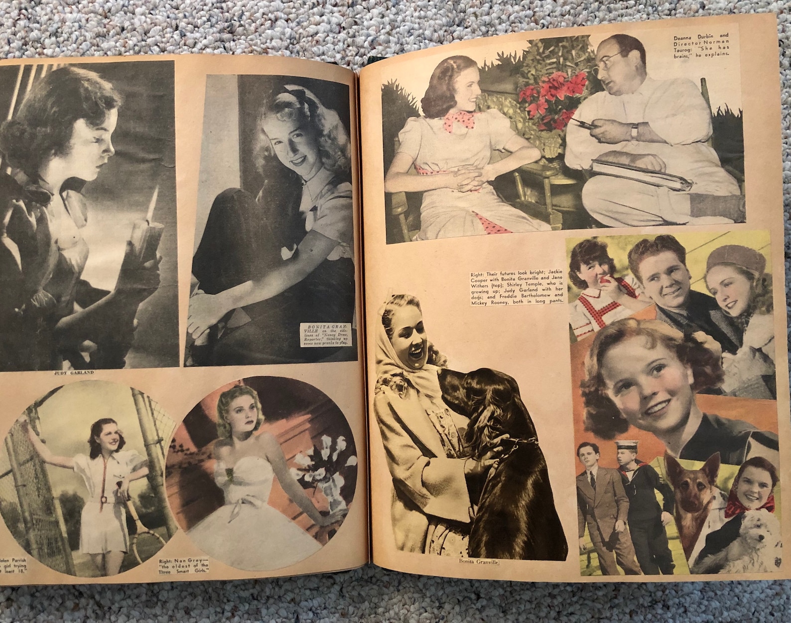 1940s Celebrity Scrapbook Movie Star Scrapbook Movie Stars | Etsy