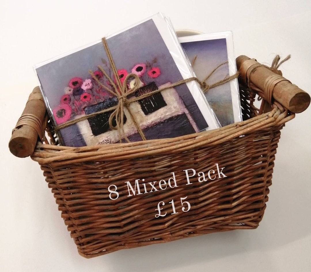 8 Pack of Mixed Greeting Cards -A Random Mix of Landscape and Still ...